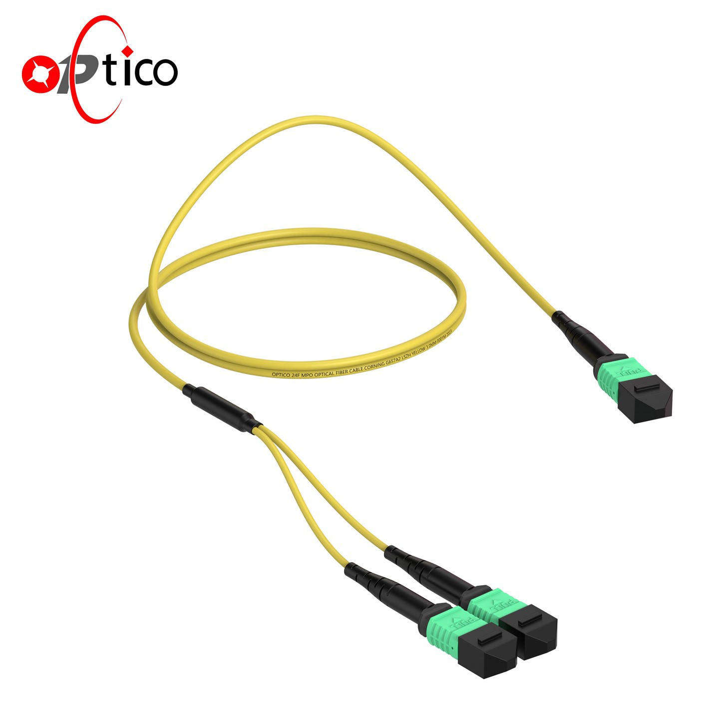China 24F MTP MPO Y Patch Cable OS2 APC Manufacturers and Suppliers - Factory Wholesale - Optico ...