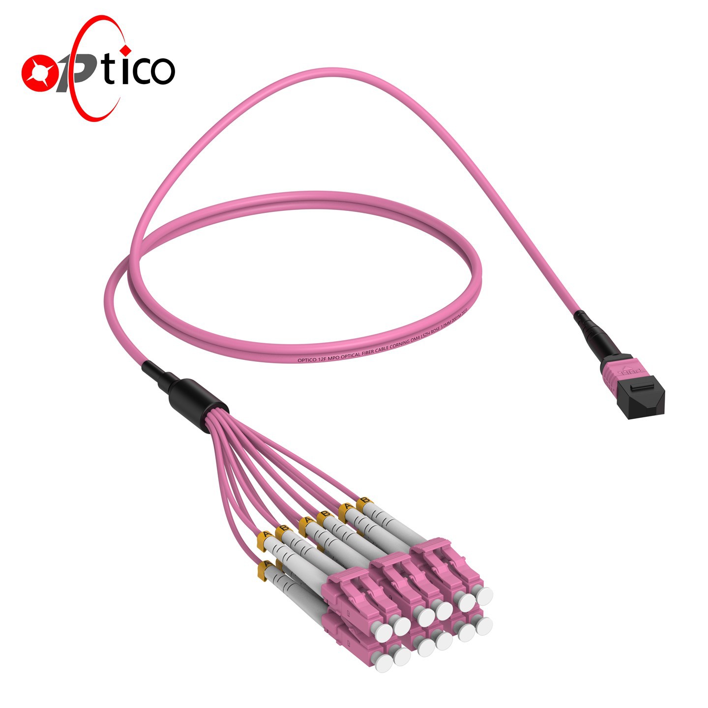 China MPO MTP To LC OM4 Fiber Patch Cord Manufacturers and Suppliers ...