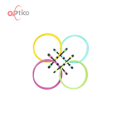 China 16F MPO-MPO Male Trunk Cable Customizable SM MM Manufacturers and ...